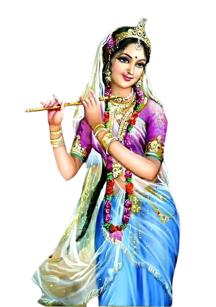 Cutest God Radha Png Image