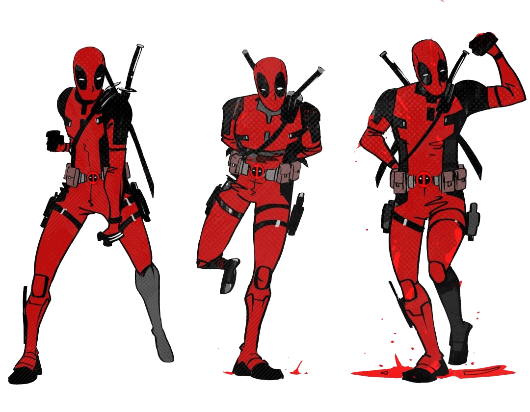 Marvel Character Deadpool Png Transparent Image