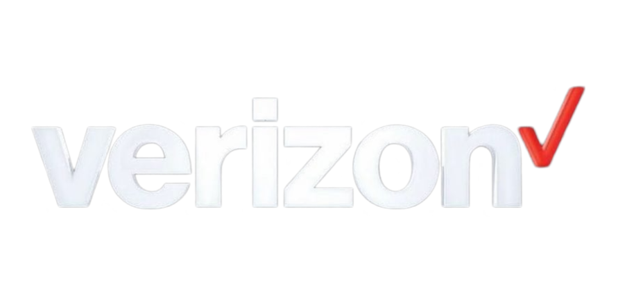 White Verizon Png Logo Image
