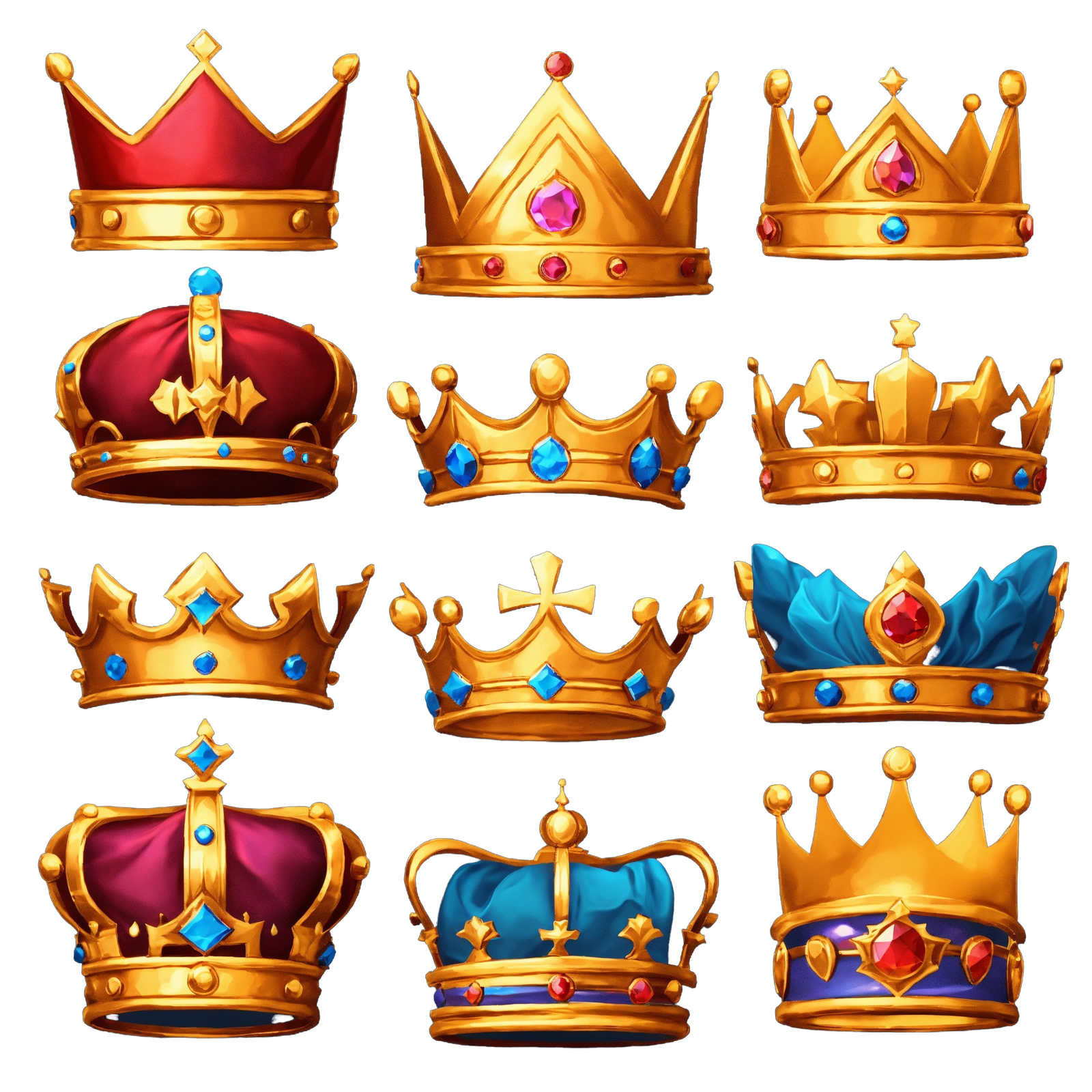 2d Crown Png Image Free Download
