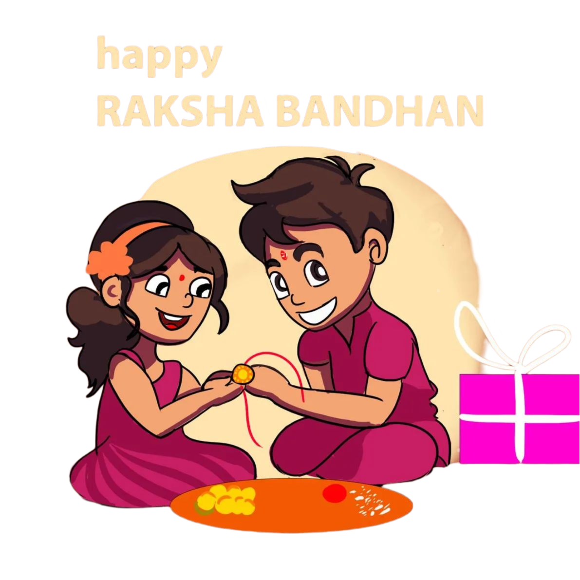 Happy Raksha Bandhan Png Photo