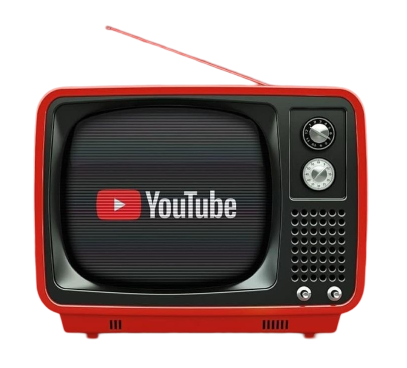 Stylish TV Youtube Png Photo