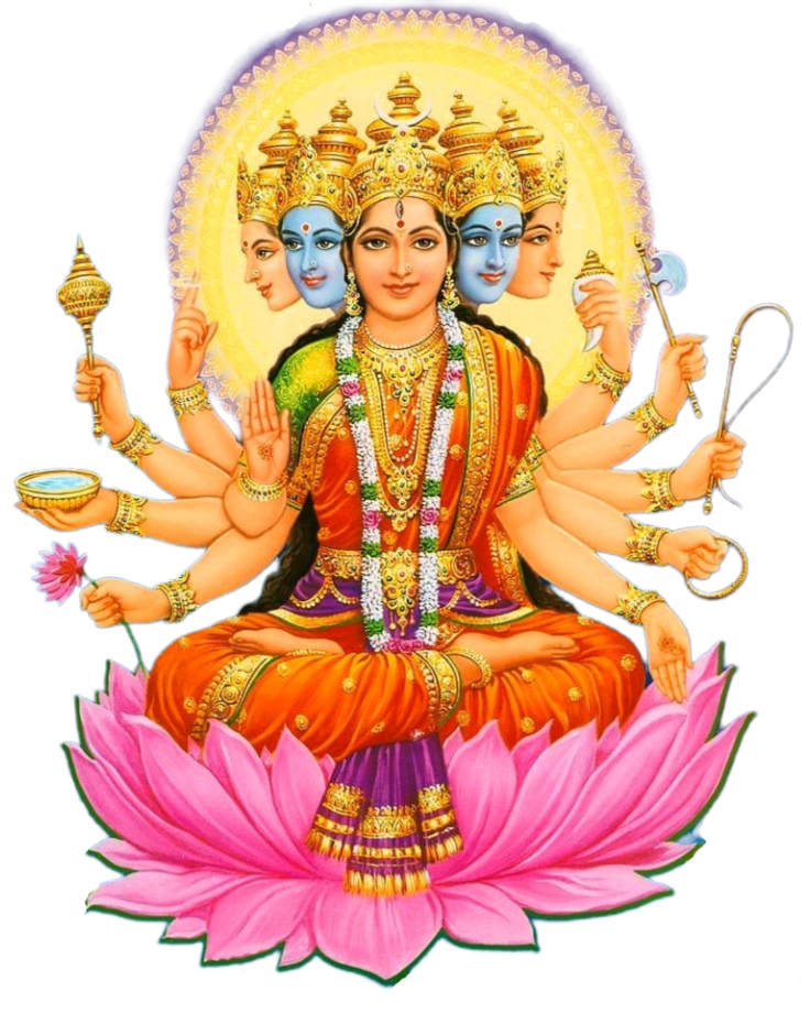 Gayatri Mata Png Image