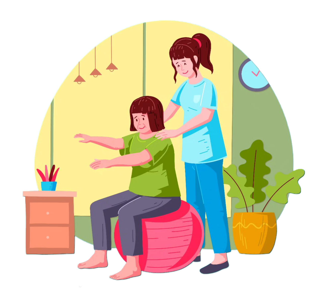 Animated Physiotherapy Png Image