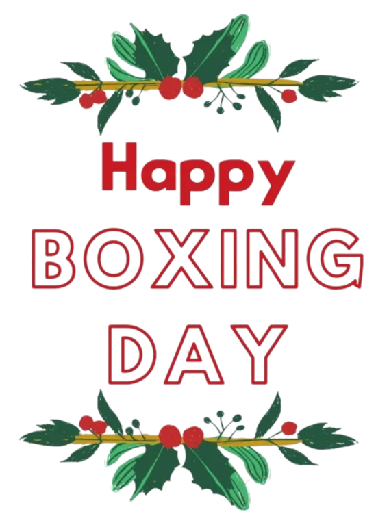 Boxing Day Png Image Text